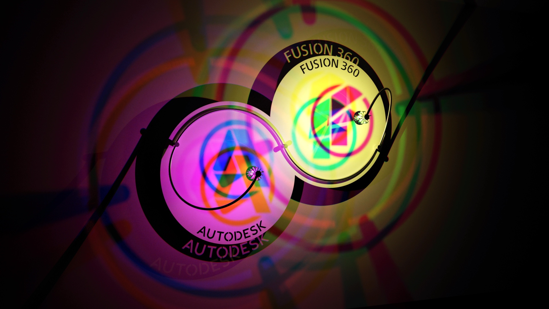 Autodesk Lamp – Concept Rendering | Trippy Lighting